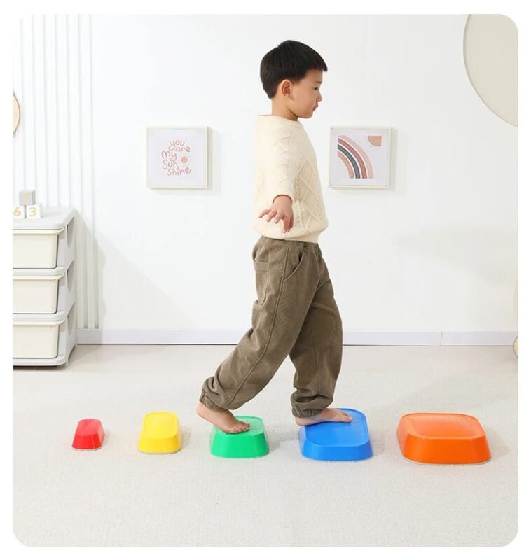 Sensory Path River Stones Colorful | Monkey-Gym